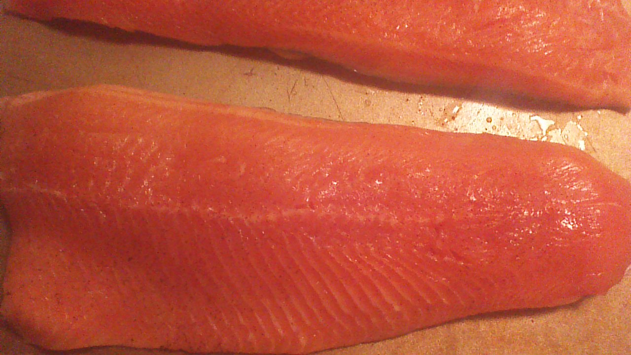 Baked “TroutSalmon” (Baked Steelhead) – Crowded Earth Kitchen