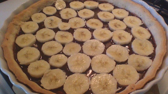 Frozen Chocolate Banana Tart – Crowded Earth Kitchen